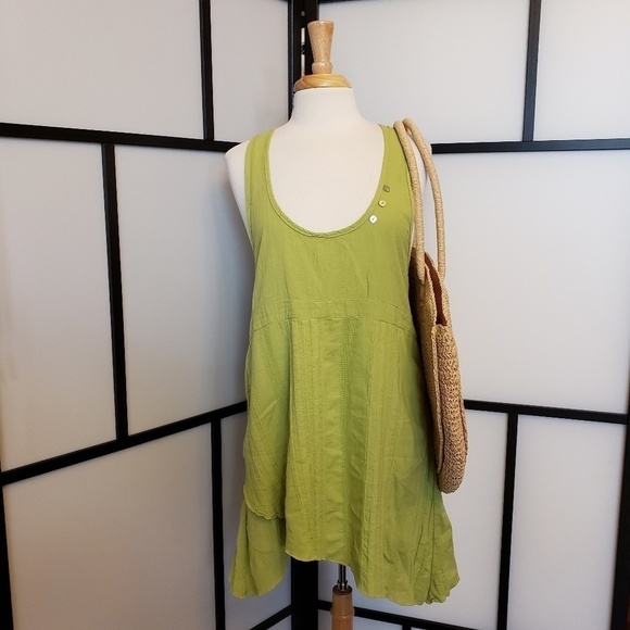 Liz and Jane | Dresses | Liz Jane Light Green Racerback Assymetrical ...